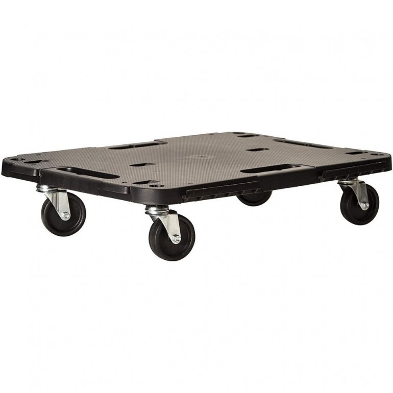 Pedana con ruote in plastica multiuso carrello con base e ruote 58x38 cm
